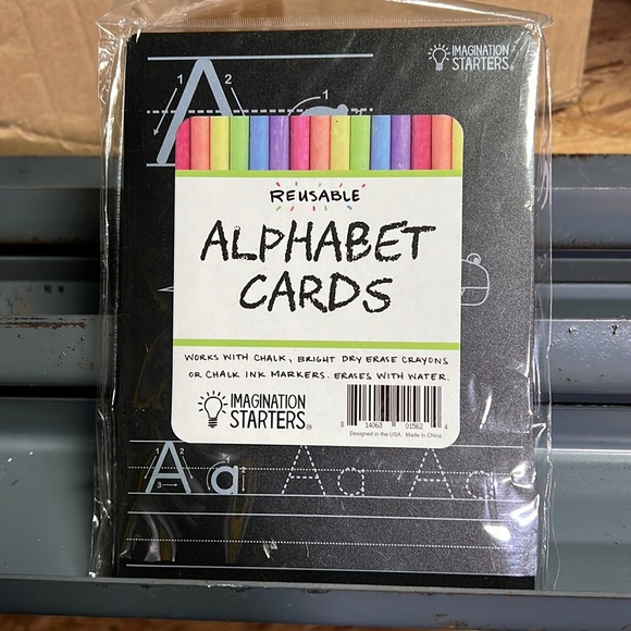 imagination starters | Toys | Nwt Reusable Alphabet Cards | Poshmark
